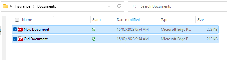 Launching comparisons directly from file explorer – Draftable
