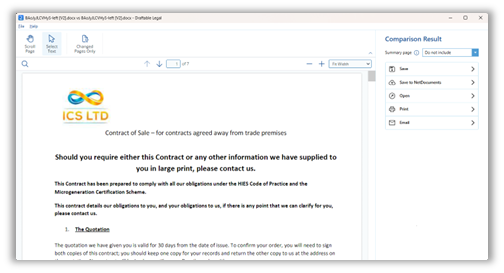 Running Comparisons With Files From Netdocuments And Saving Outputs To