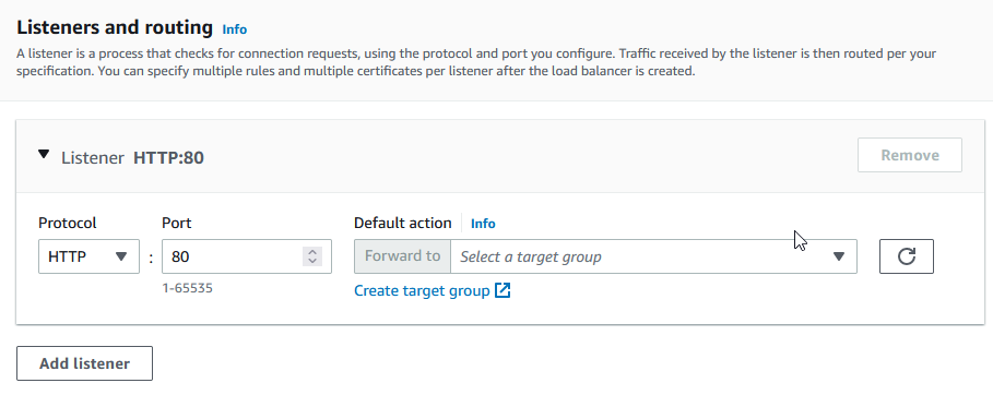 AWS load balancer configuration example for your EC2 instance – Draftable