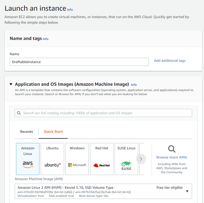 API Self-hosted AWS EC2 deployment guide – Draftable